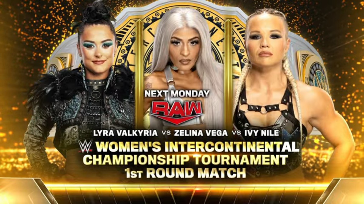 WWE Women's IC Title Tournament Match, More Set For WWE RAW
