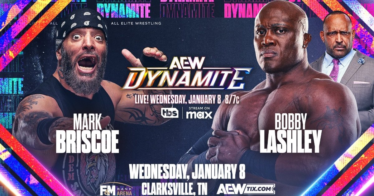 Bobby Lashley vs. Mark Briscoe Announced For AEW Dynamite