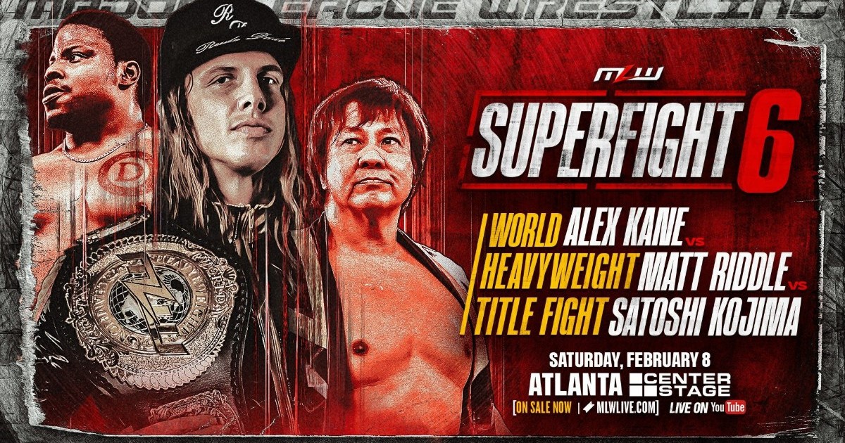 MLW World Title Match Set For MLW SuperFight 6