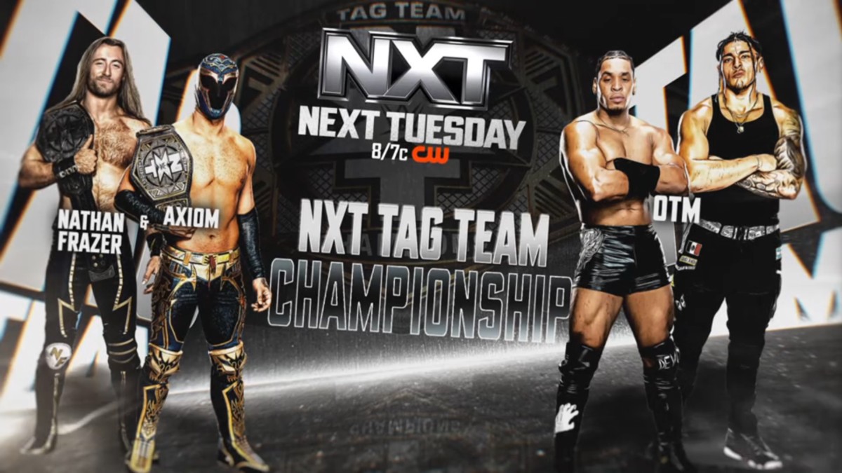 NXT Tag Team Title Match And More Set For 1/14 WWE NXT