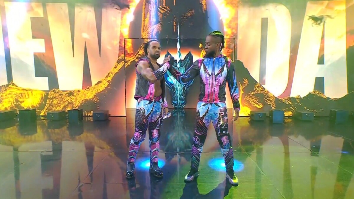 The New Day Debut New Theme On WWE RAW - Wrestlezone