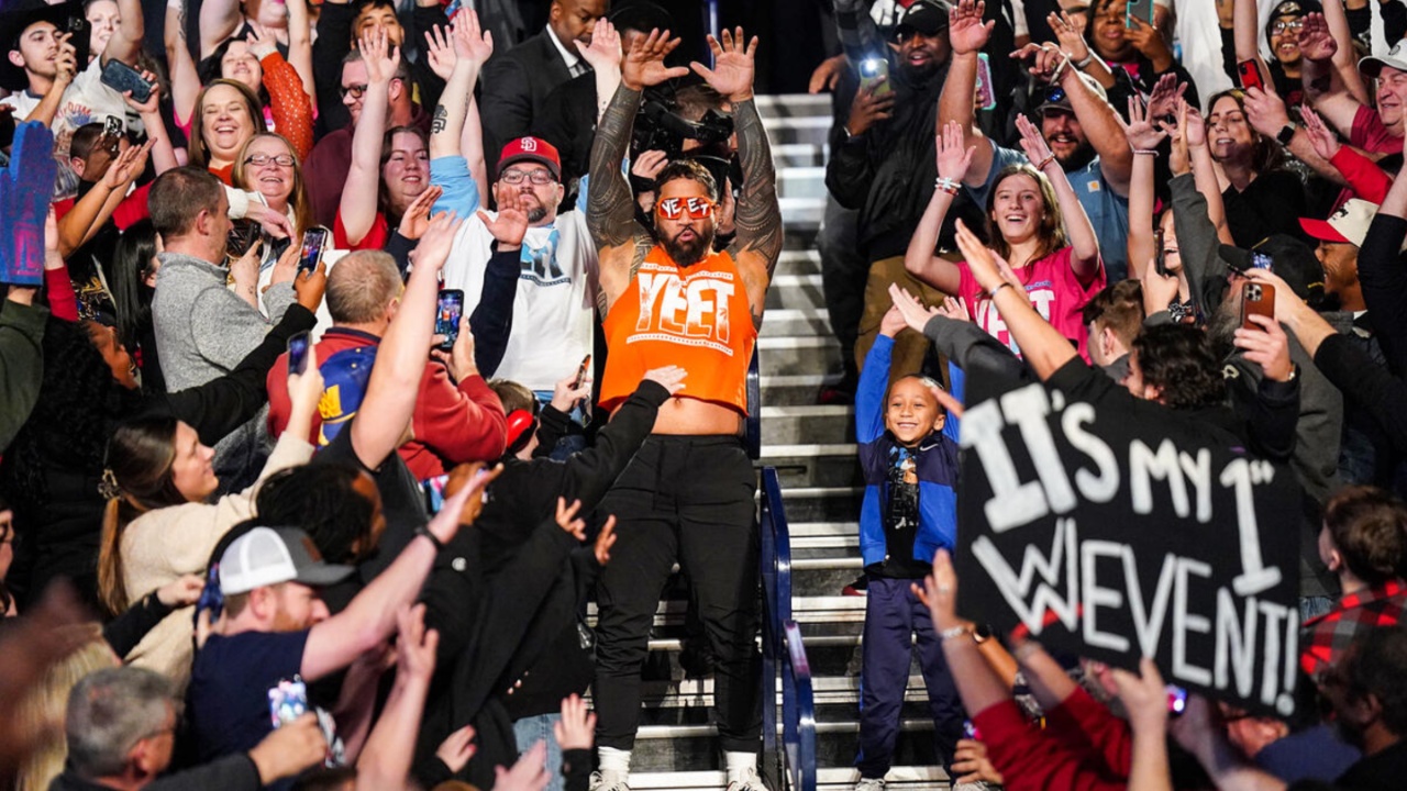 Jey Uso Ran His WWE Entrance Back A Crazy Number of Times At Live Event ...