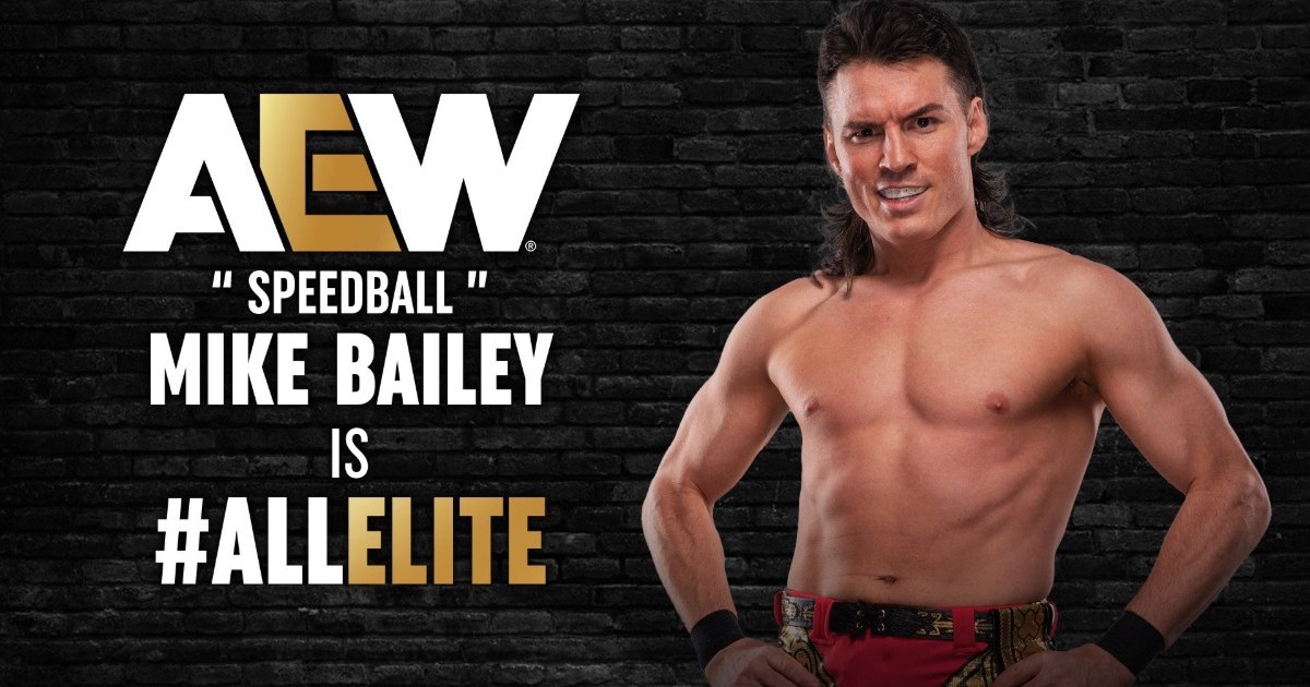 Speedball Mike Bailey Officially Signs With AEW, Debuts On AEW Dynamite