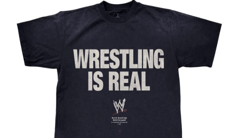 Travis Scott Selling 'Wrestling Is Real' Shirt After WWE Elimination ...