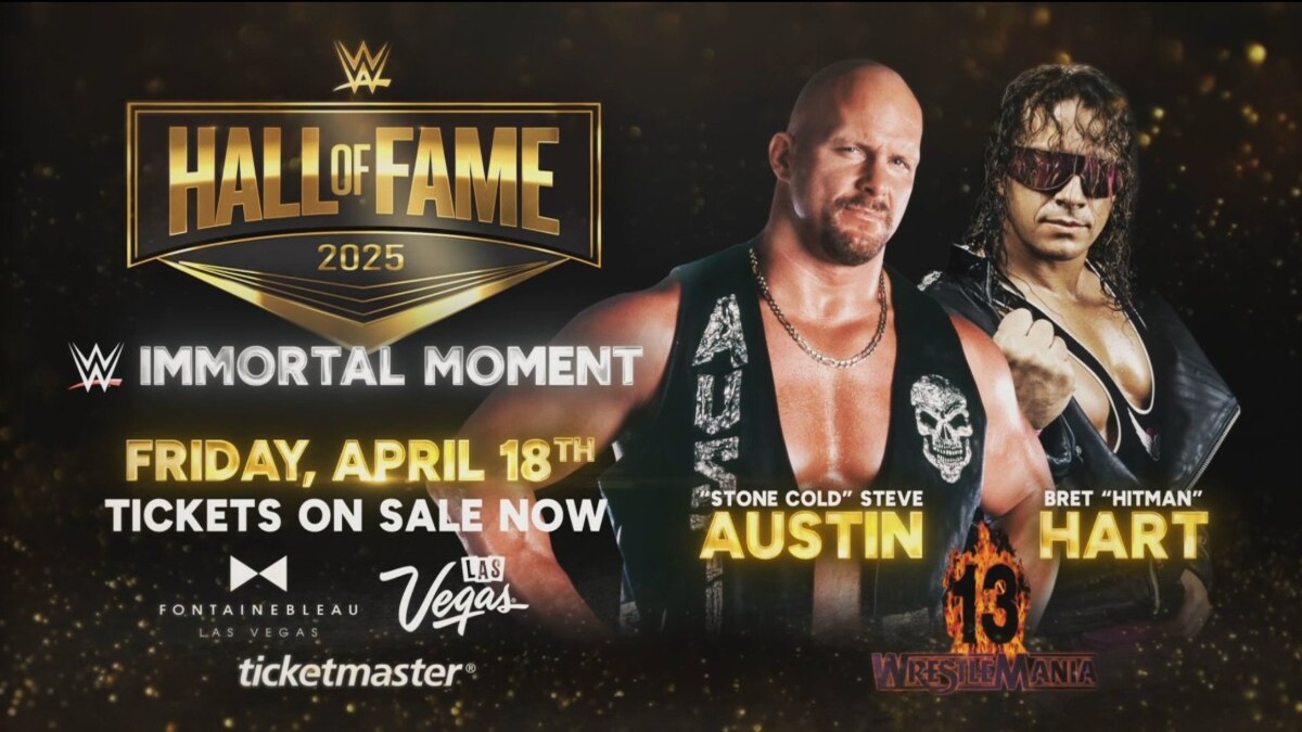 Bret Hart Makes History With His 2025 ‘Immortal Moment’ WWE Hall Of ...