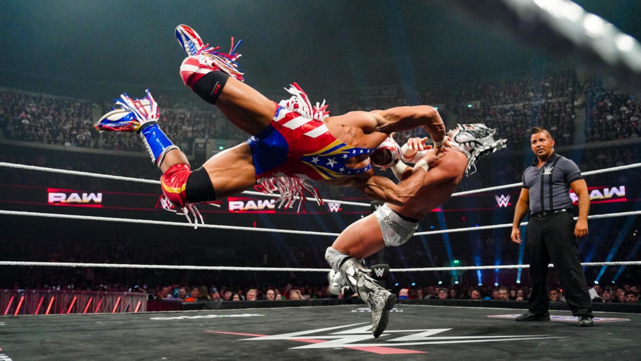 New Wrestler Takes El Grande Americano Persona on WWE RAW