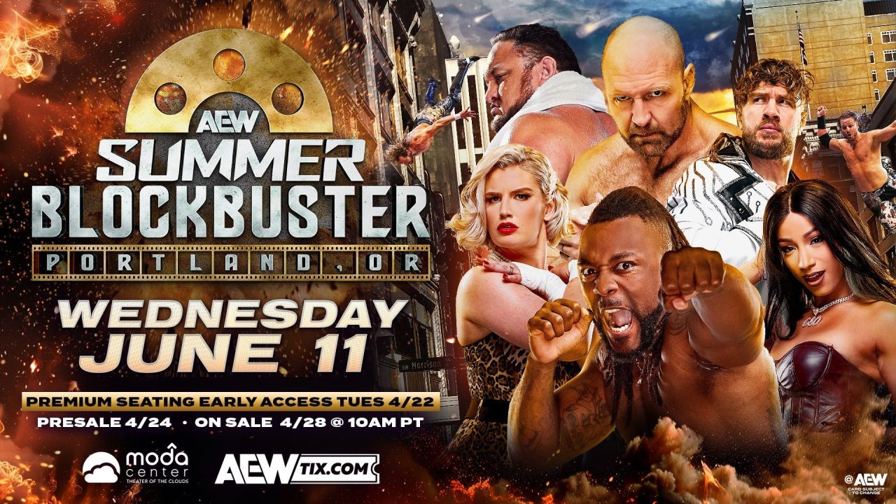 Huge Matches Signed For AEW Summer Blockbuster - Wrestlezone