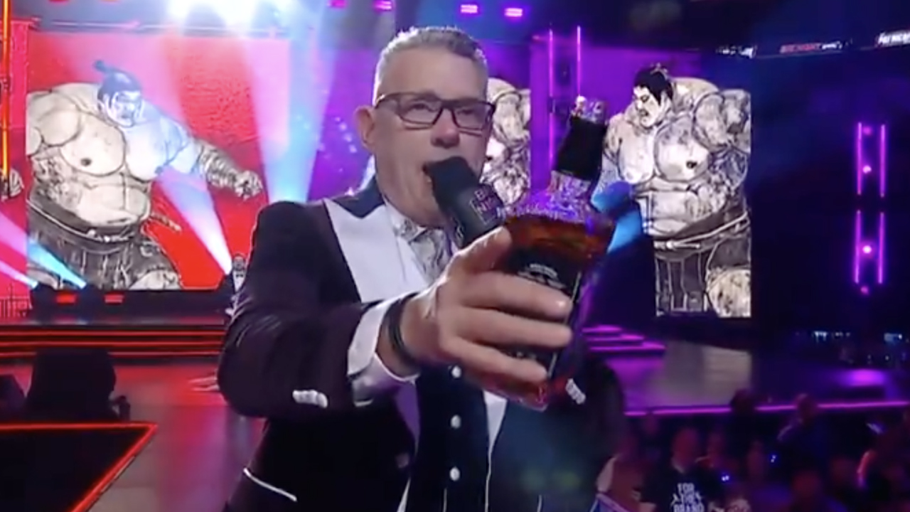 Michael Cole Gets Drunk On Whiskey, Commentates Sumo Fight At Pat ...