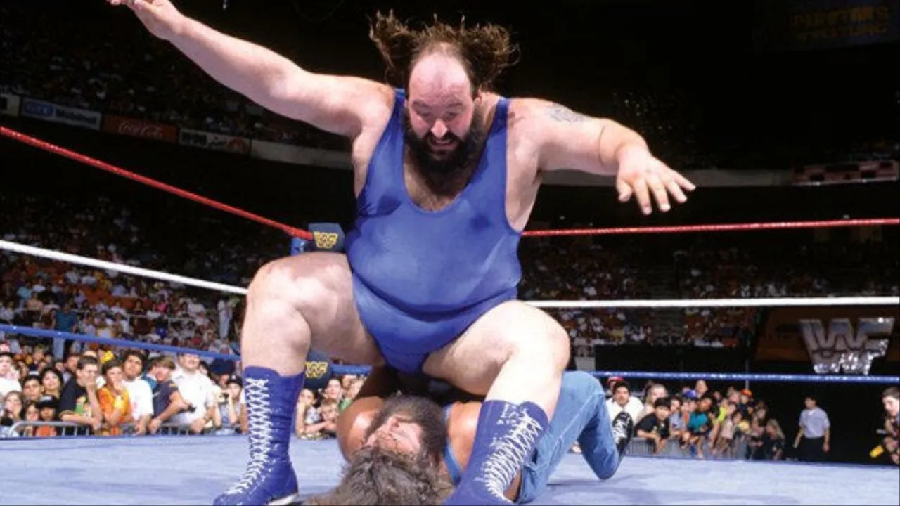 Concept Art For Earthquake's 1998 WWE Return