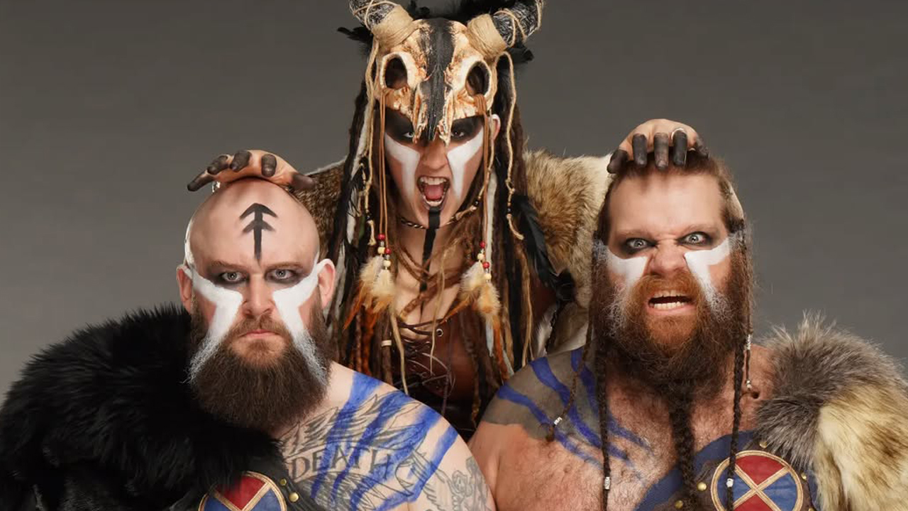 Erik and Ivar of the War Raiders React to Sarah Logan's (Valhalla) WWE ...