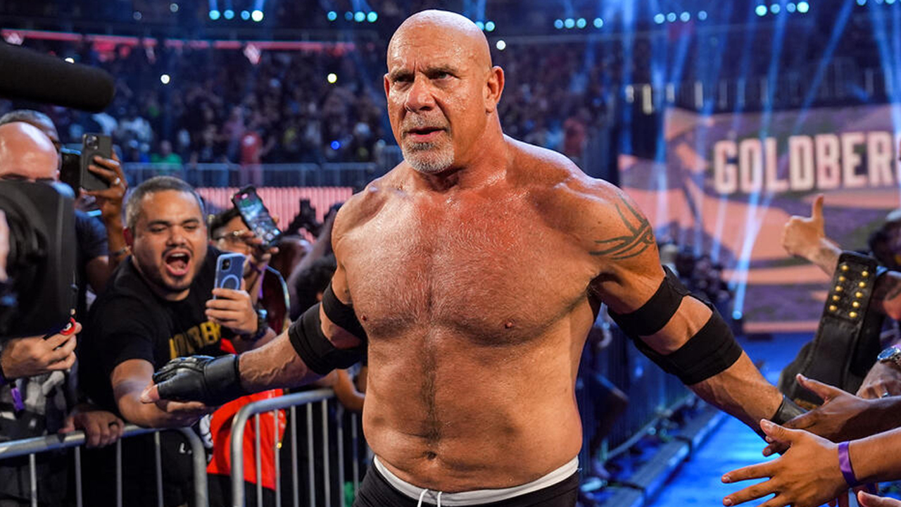 Goldberg Throws Shade At WWE For Letting ‘Some Girl’ Break His Win ...