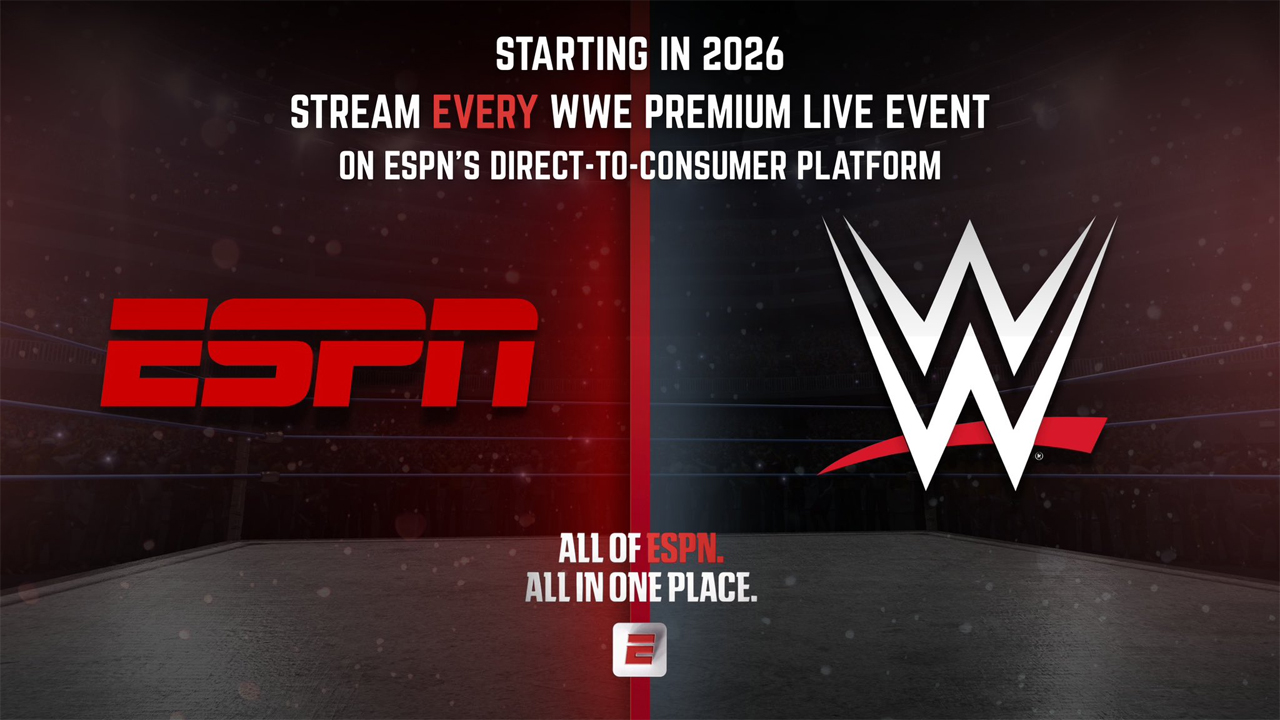 ESPN Will Be Exclusive U.S. Home Of WWE Premium Live Events In 2026