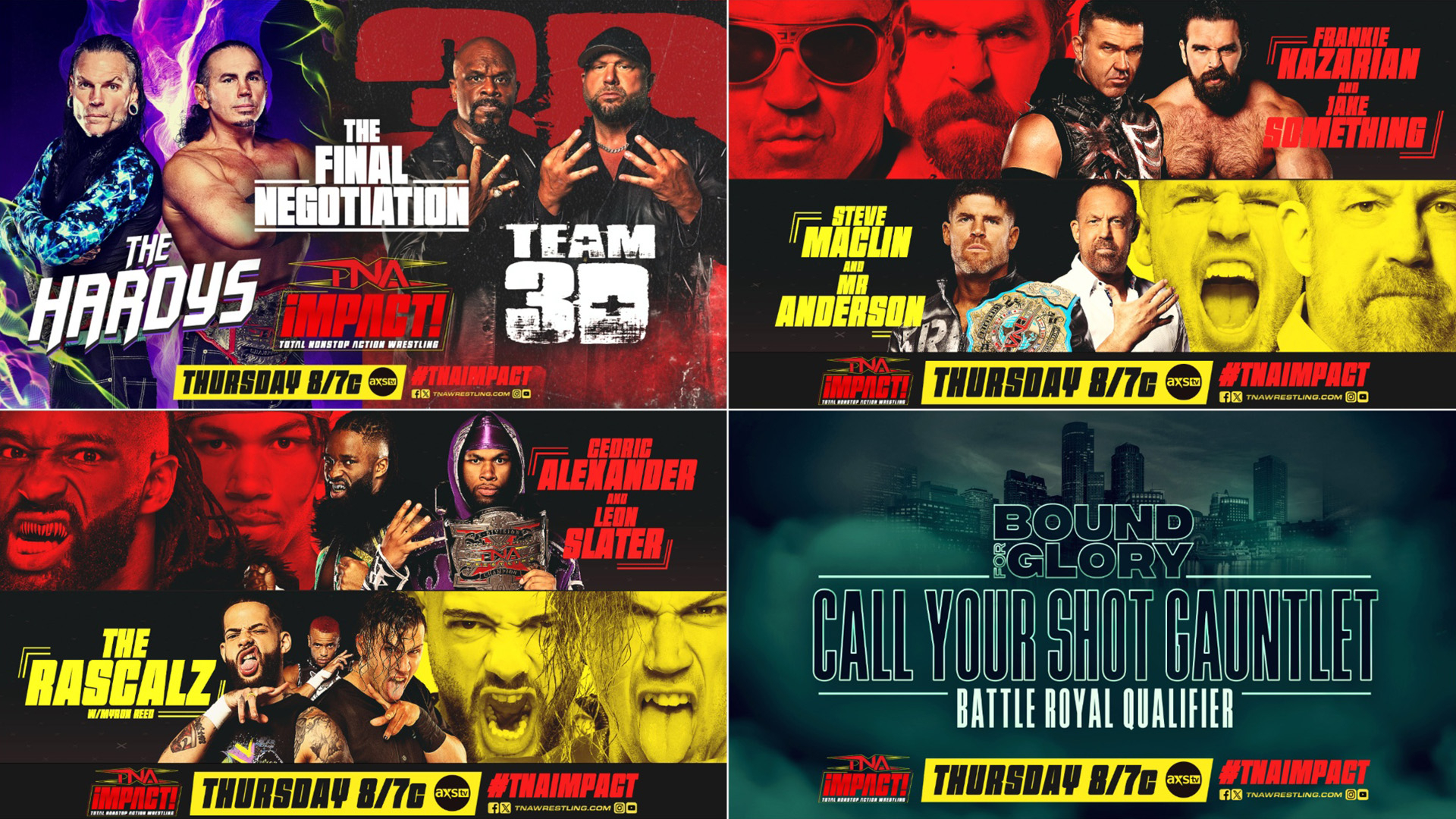TNA iMPACT Results: Review, Grades, Card for September 25