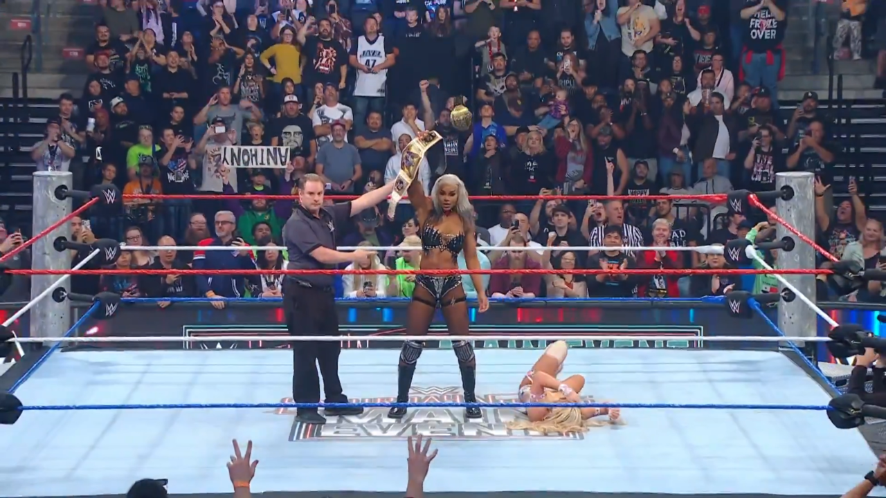 Jade Cargill Captures WWE Women's Title At Saturday Night's Main Event