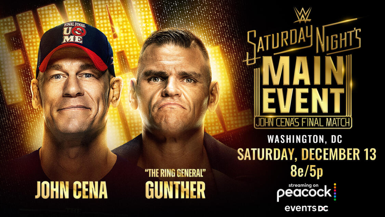 WWE Saturday Night's Main Event Results: Cena's Final Match!
