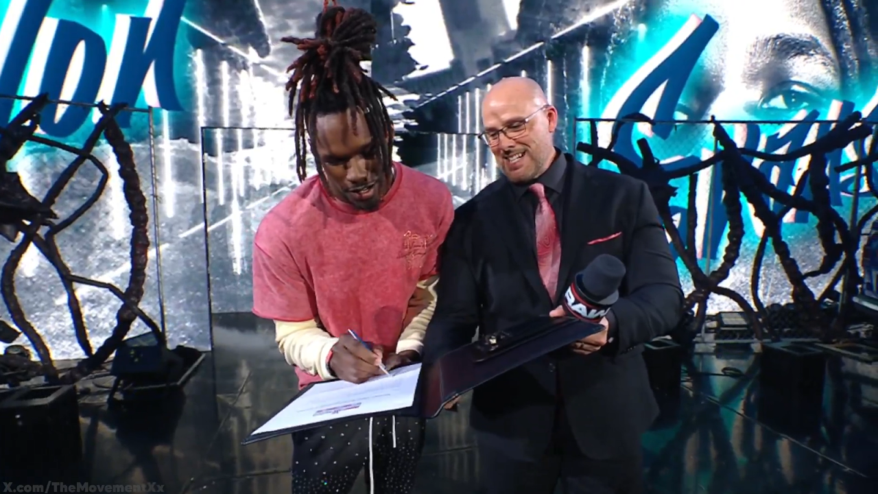 Backstage Reaction To Je'Von Evans Signing WWE RAW Contract During A ...