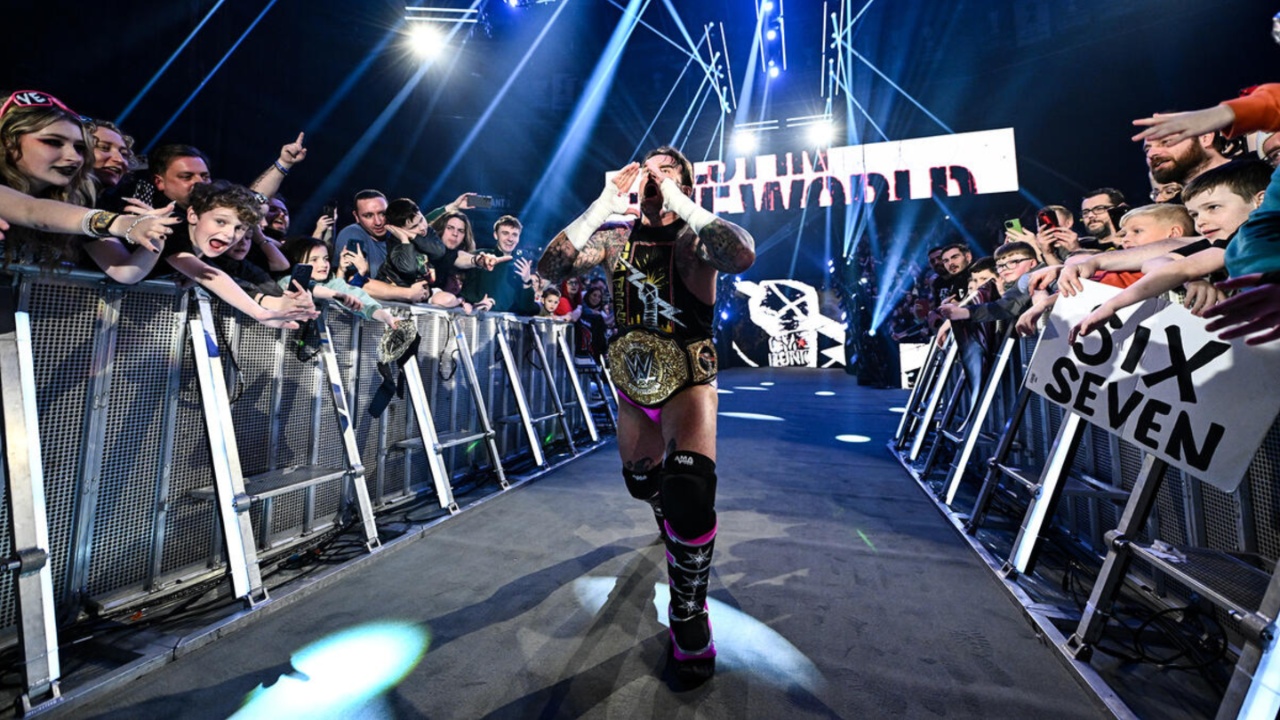 CM Punk Has A Boot Print On His Forehead After WWE RAW