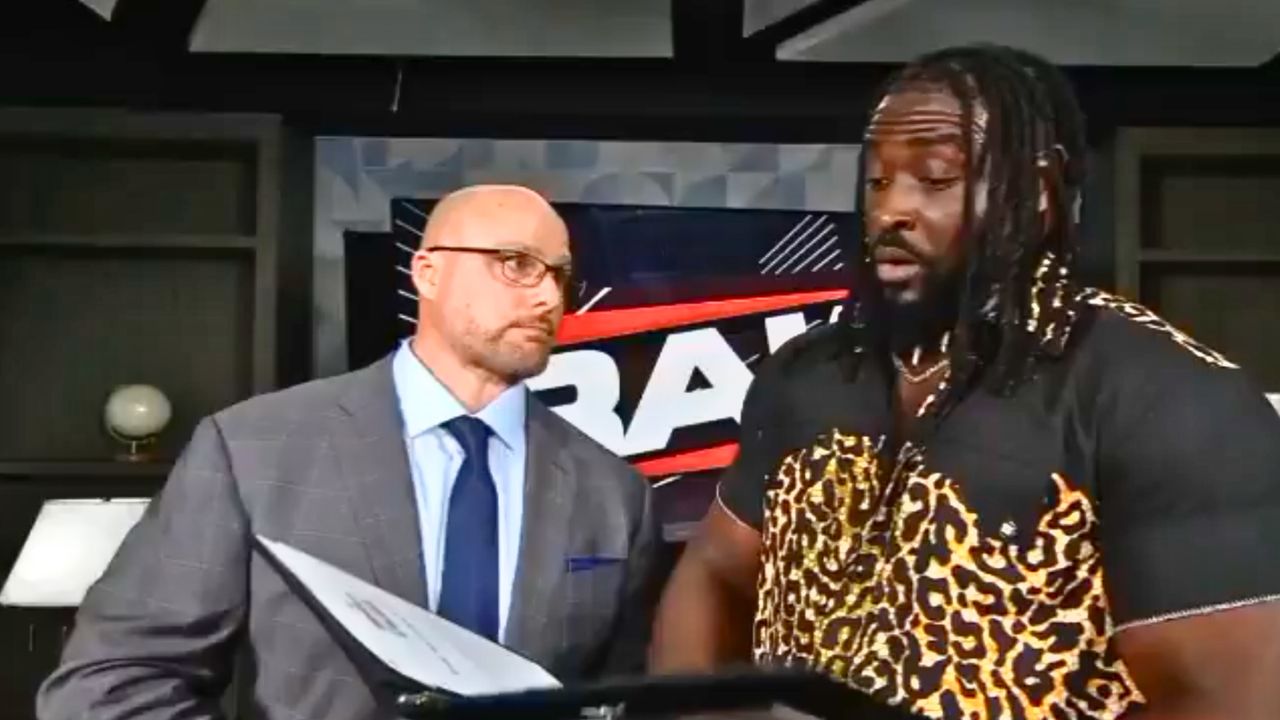 WWE Teases Oba Femi’s Next Opponent After RAW Backstage Moment