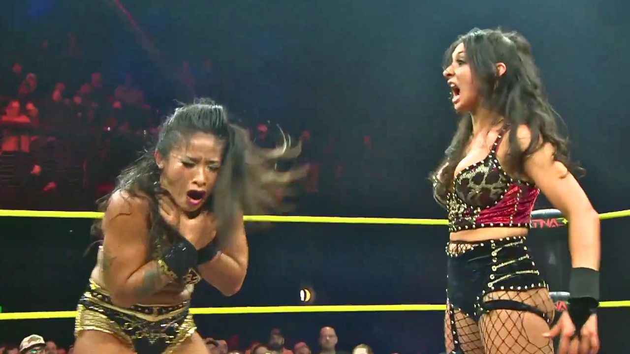 WWE NXT’s Arianna Grace Wins TNA Knockouts Title