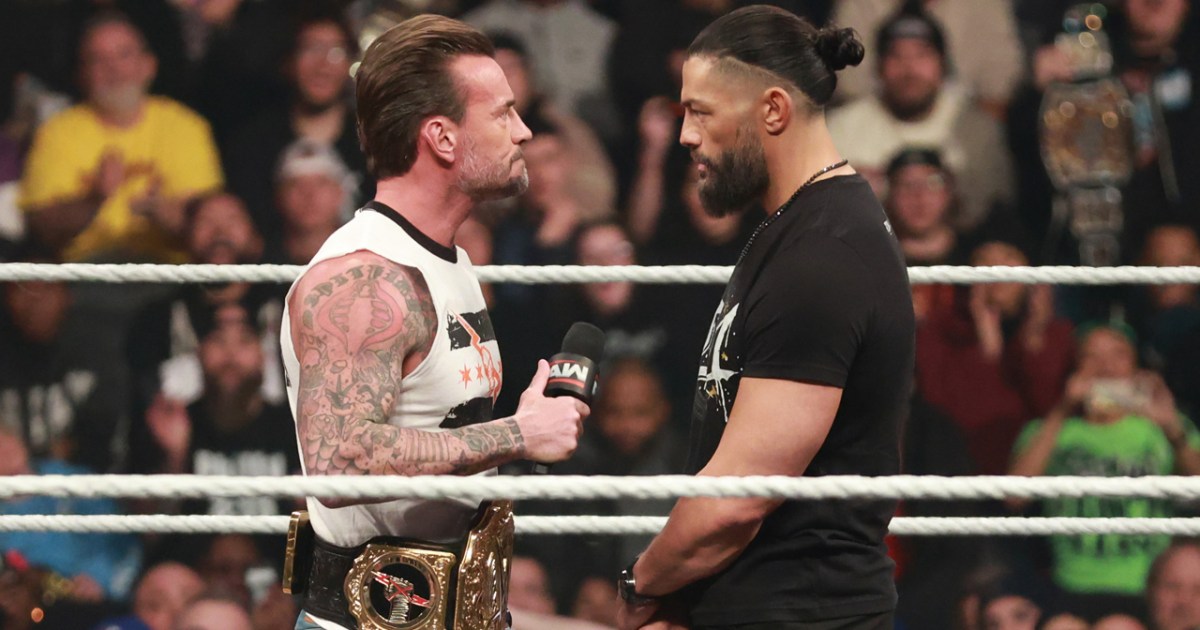 Roman Reigns Takes Shot at CM Punk and ‘Tired’ Crowd at WWE Elimination ...