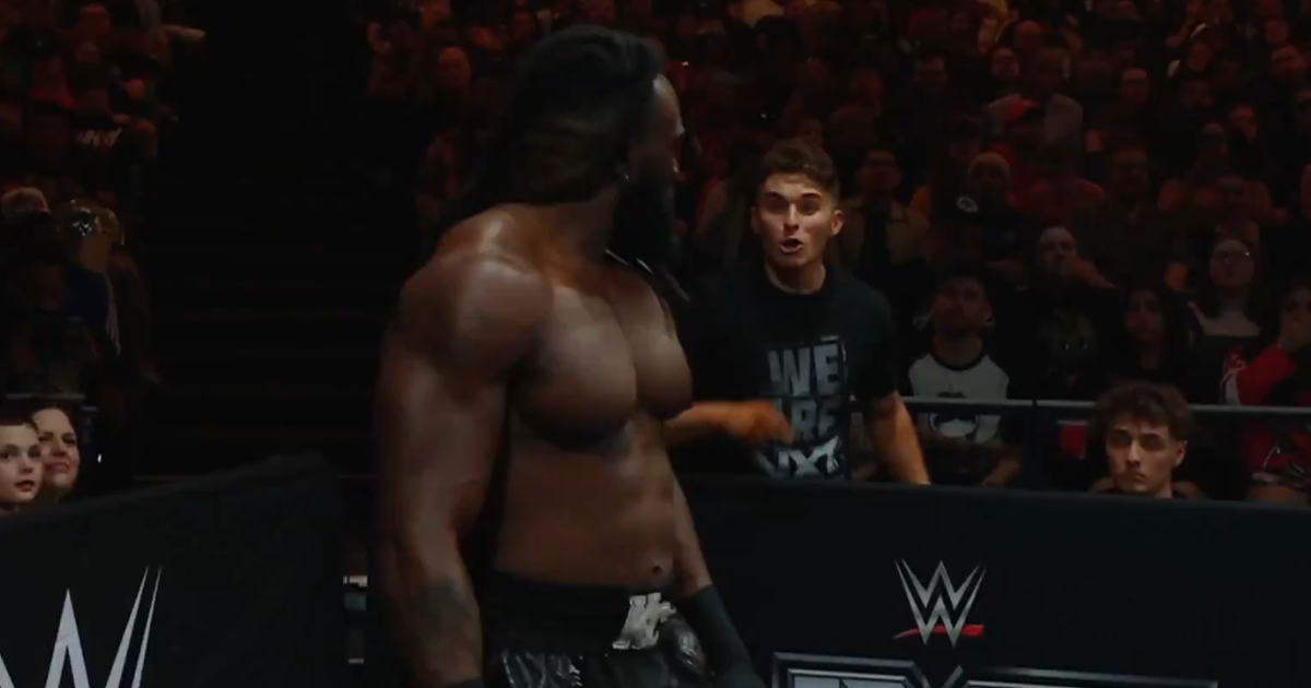Keanu Carver Targets ‘Fan’ At Ringside On WWE NXT