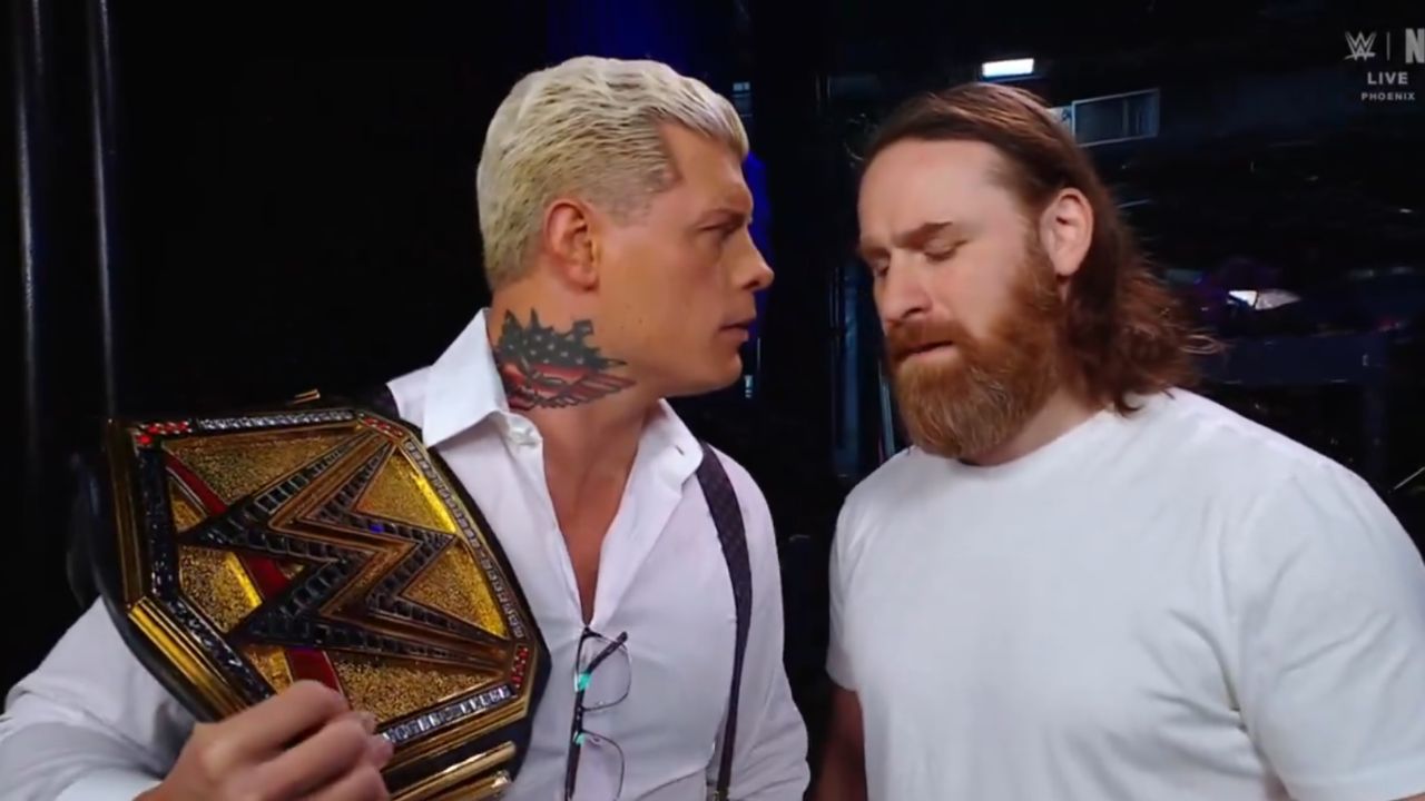 Cody Rhodes Flexes After Sami Zayn Calls Them ‘Equals’ On WWE SmackDown