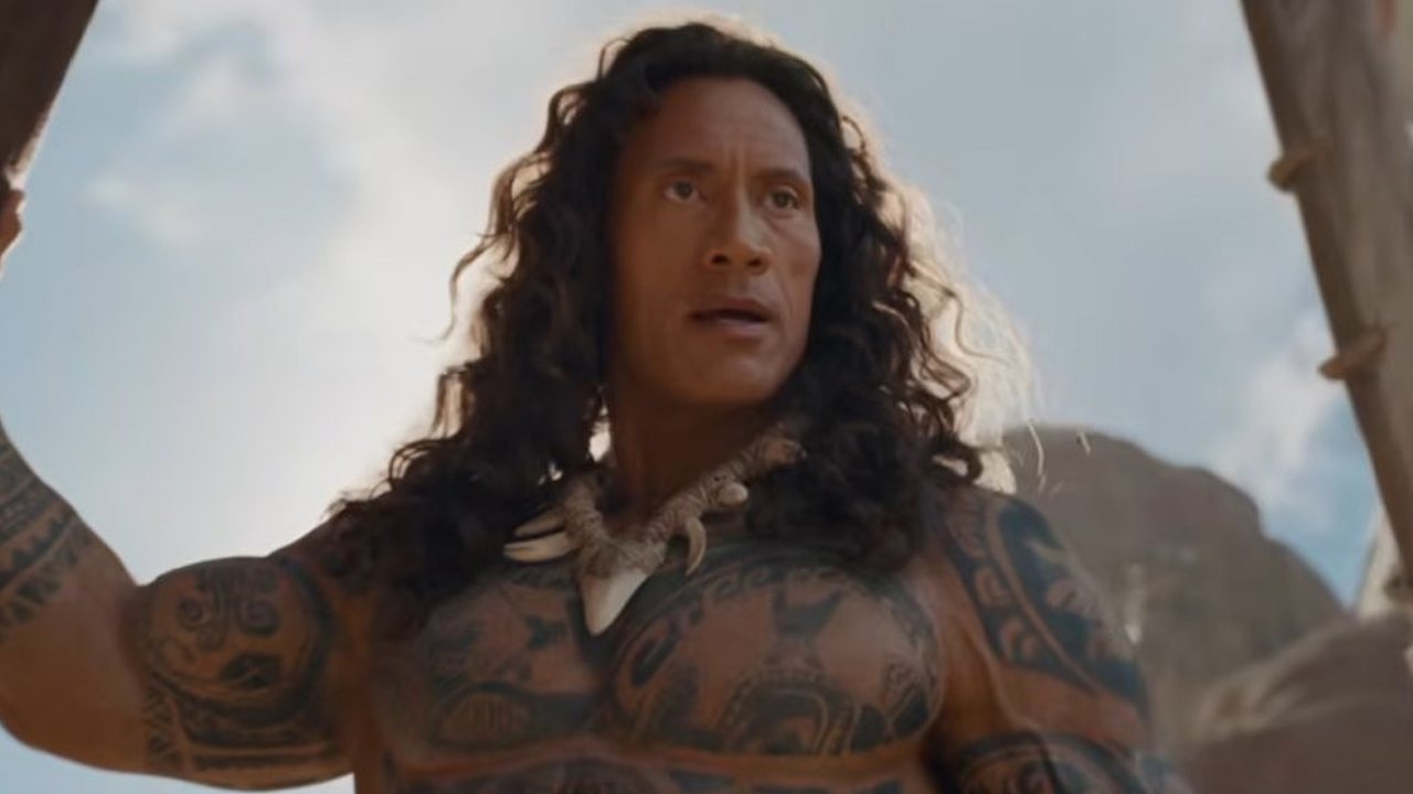 Dwayne ‘The Rock’ Johnson's Live-Action Maui Look Revealed In Moana ...
