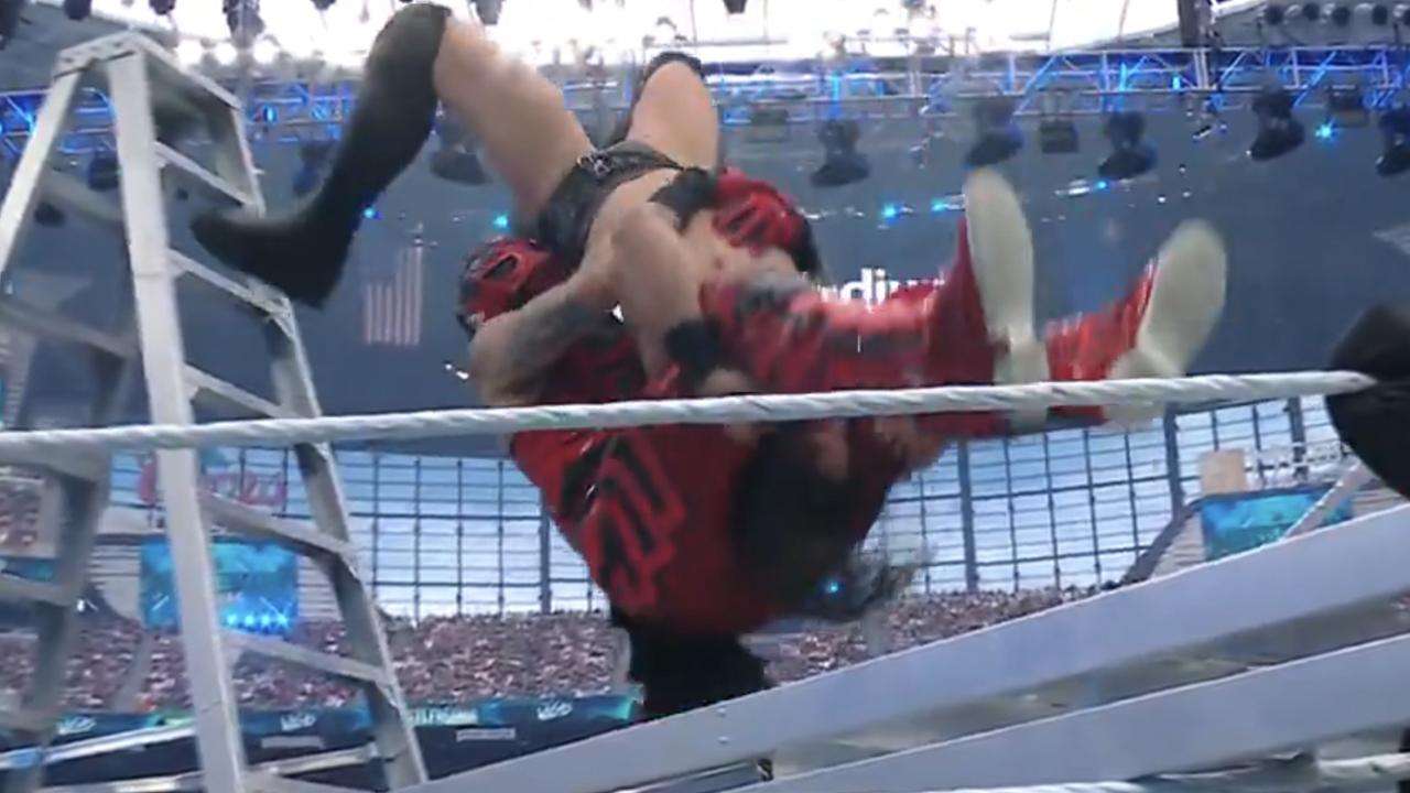 WATCH: Penta Hits A Sick Mexican Destroyer In WWE WrestleMania 42 ...