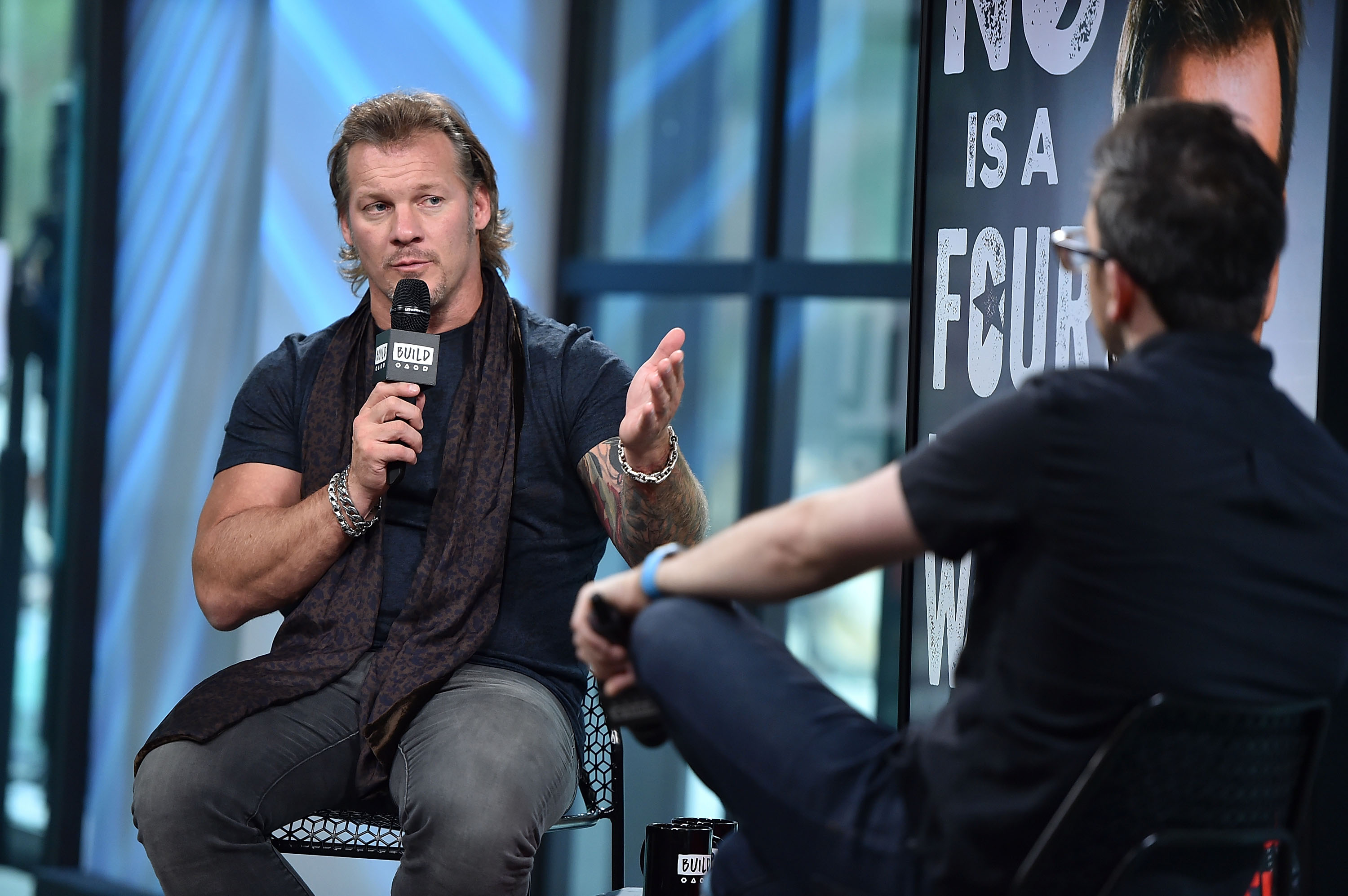 Chris Jericho's Graphic Designer Updates Countdown Clock