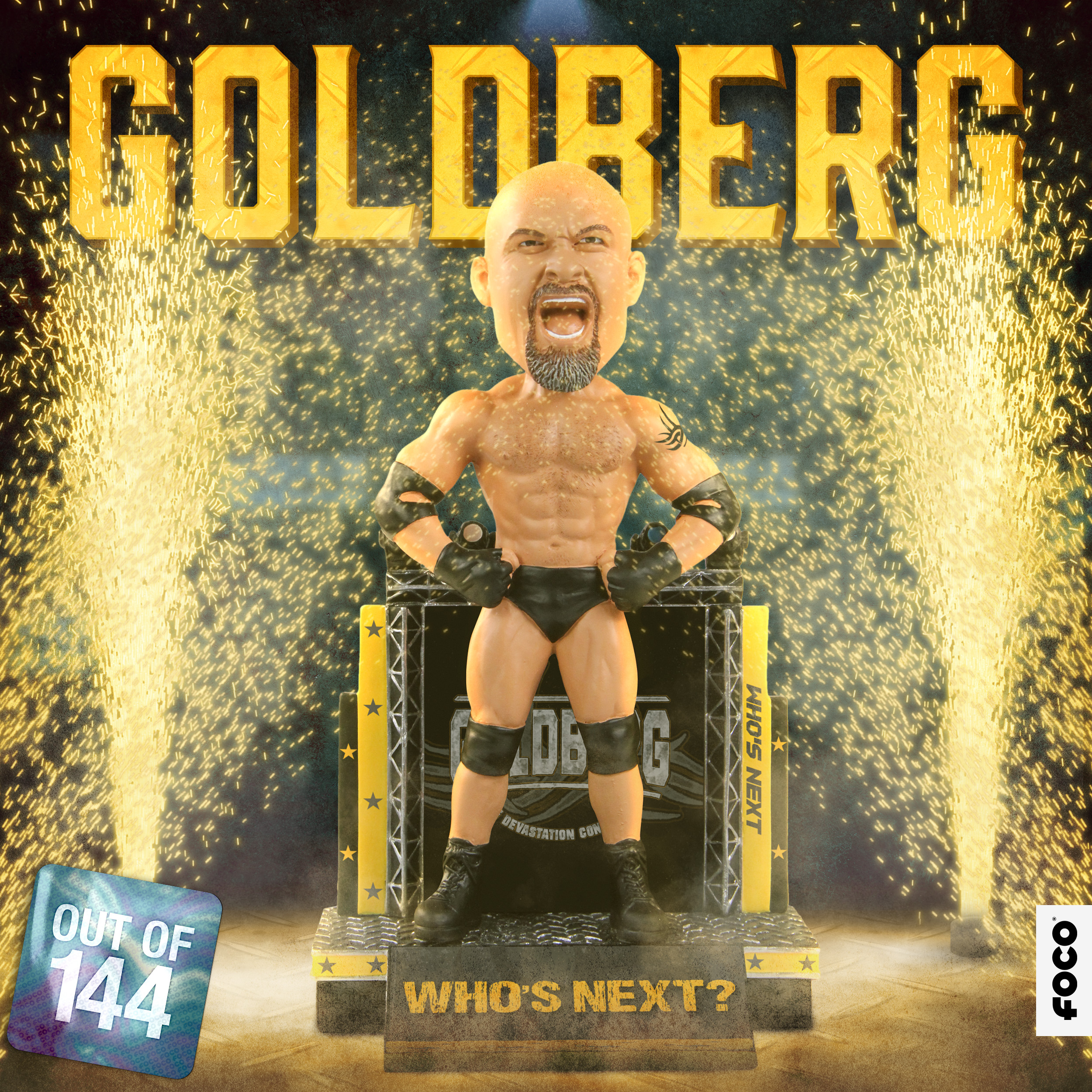 FOCO WWE Cody Rhodes & Goldberg Limited Bobbleheads Up For Pre-Order ...