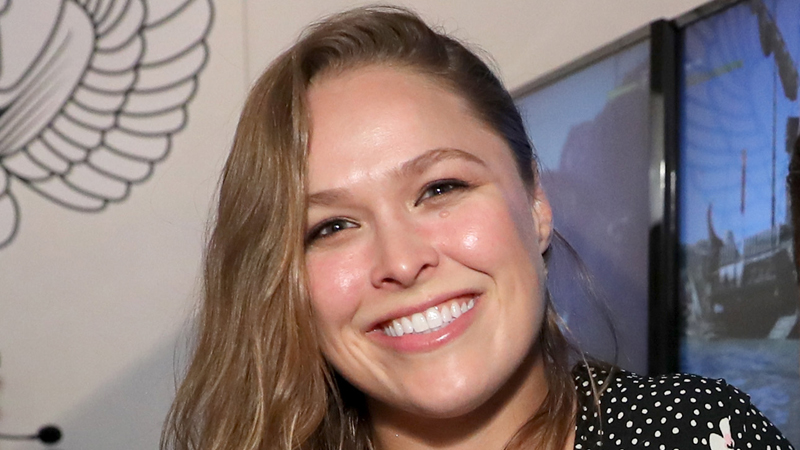 Ronda Rousey Reacts To Joan Jett Playing Her Theme At WrestleMania