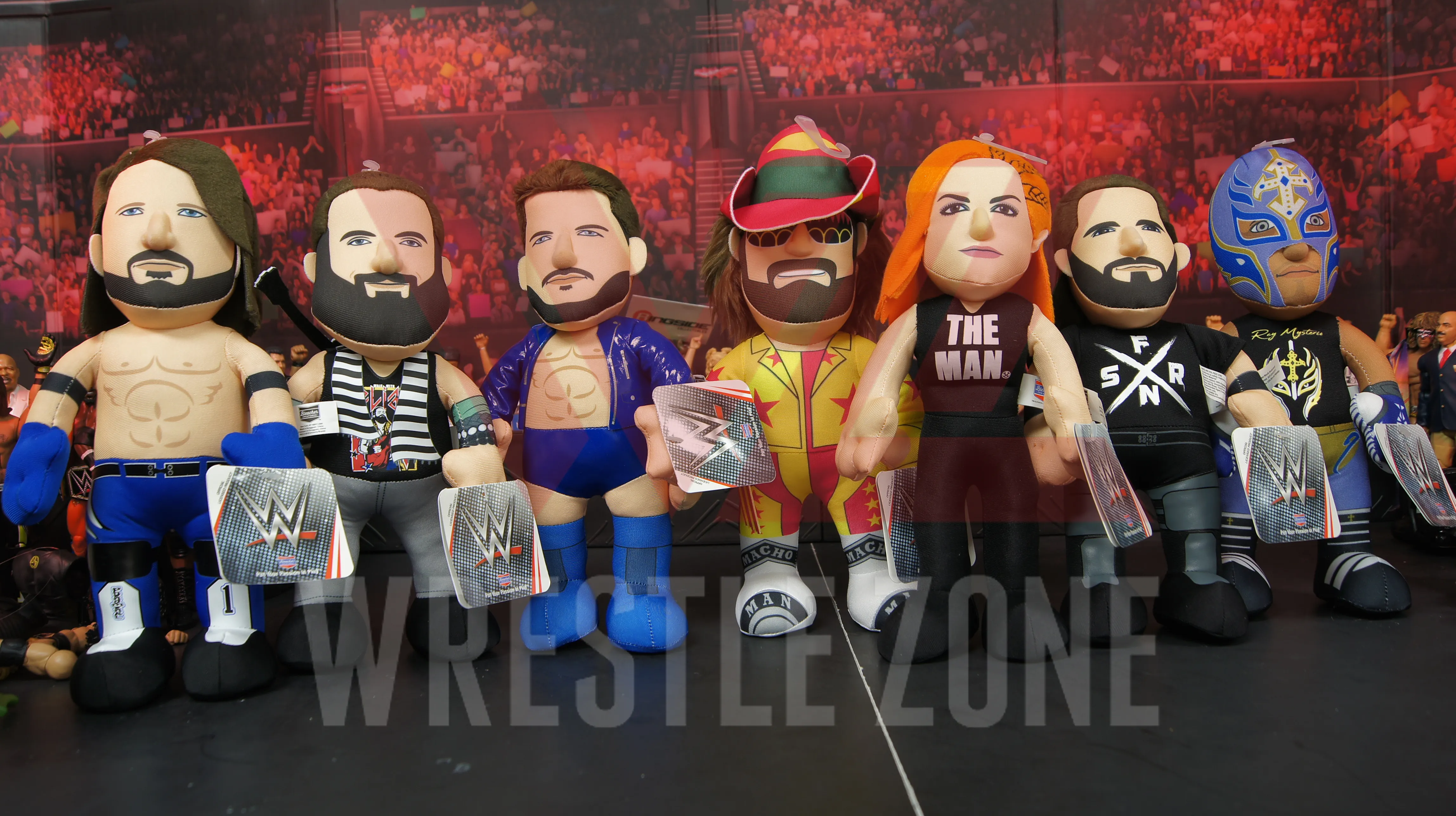 Collector's Corner: WWE Bleacher Creatures - Becky, AJ, Rollins, Macho ...